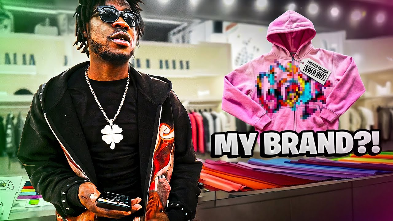 Punga Designs His Own Clothing Brand.. - YouTube
