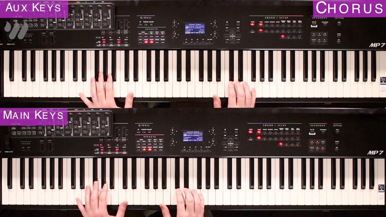 Let Go - Hillsong Y&F - Keyboard Tutorial - YouTube