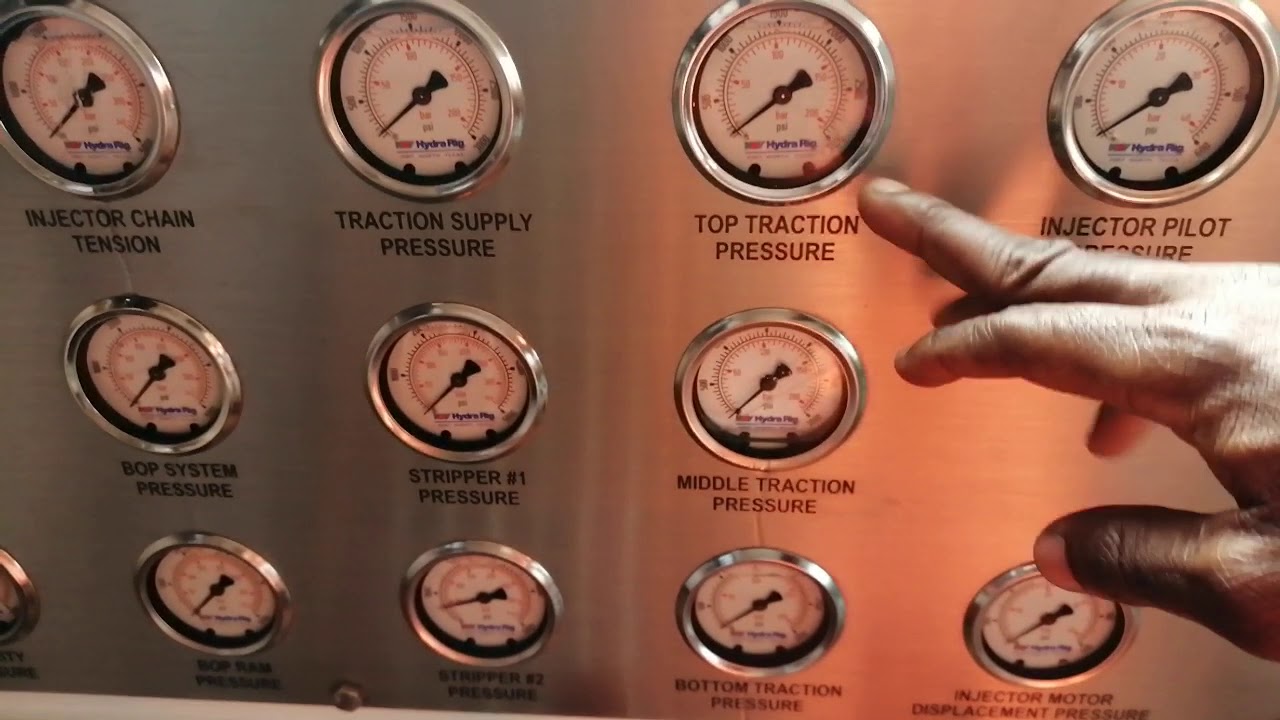 Coiled tubing injector head traction system - YouTube