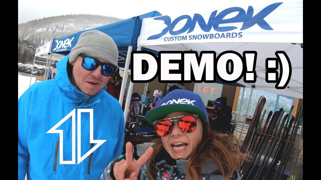 Donek Snowboards Demo - YouTube
