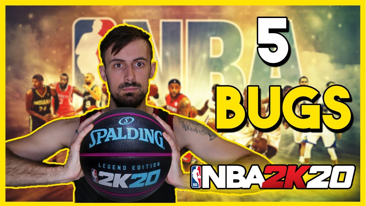 5 BUGS DANS NBA 2K20 - YouTube