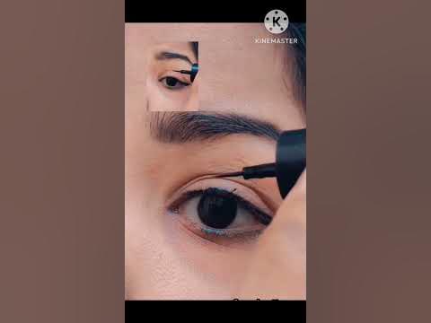 perfect easy to apply eye liner... #youtube #eyeliner #ytshorts - YouTube