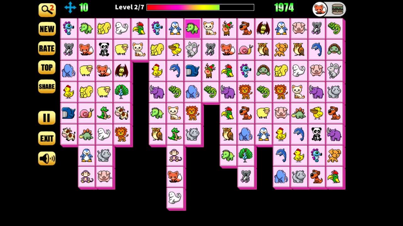 Game nối Thú Pikachu Cổ điển - Onet Connect Animal - 36:59 - YouTube