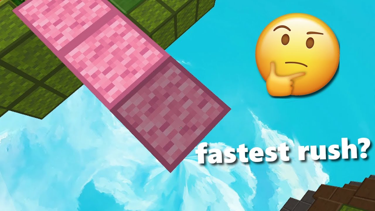 fastest rush ever?!? - YouTube