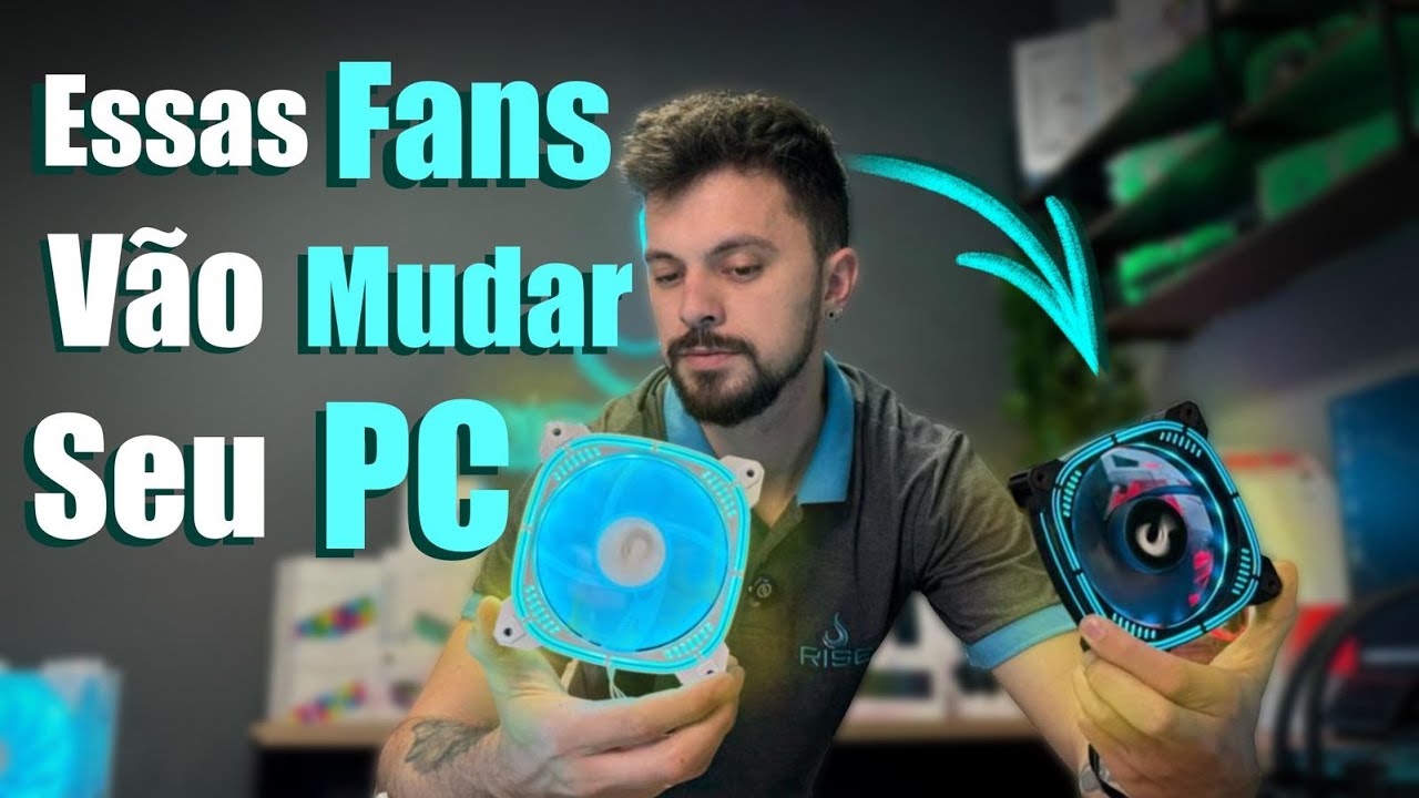 SEU PC PRECISA! KIT FAN AURA FROST PRO E PRO BLACK ARGB - YouTube