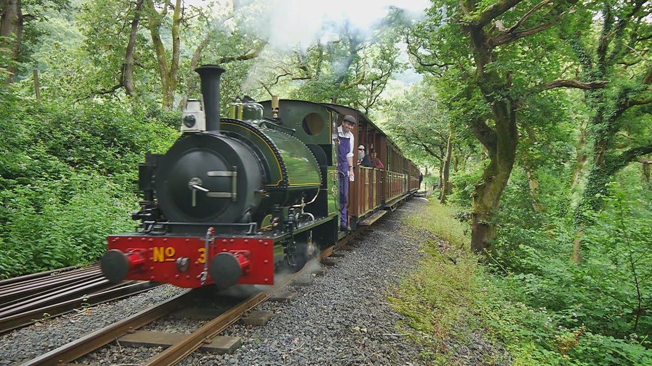Anything Goes Gala! Talyllyn Welsh Narrow Gauge Railway Part 1 - Sir ...