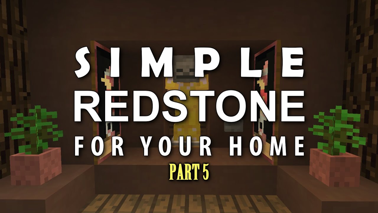 Minecraft: Redstone For Your Home #5 - Instant Armor, Armor Display ...
