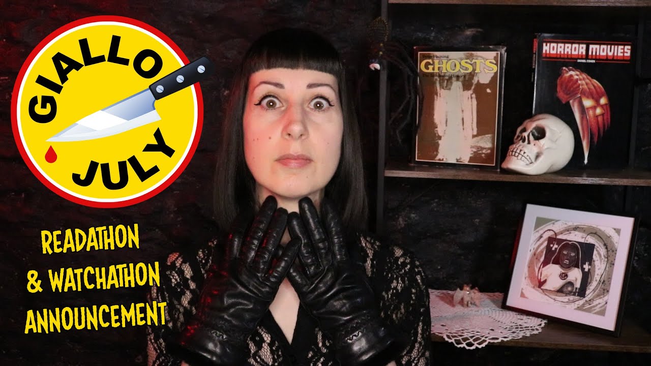 Giallo July Readathon/Watchathon Announcement + Recommendations - YouTube
