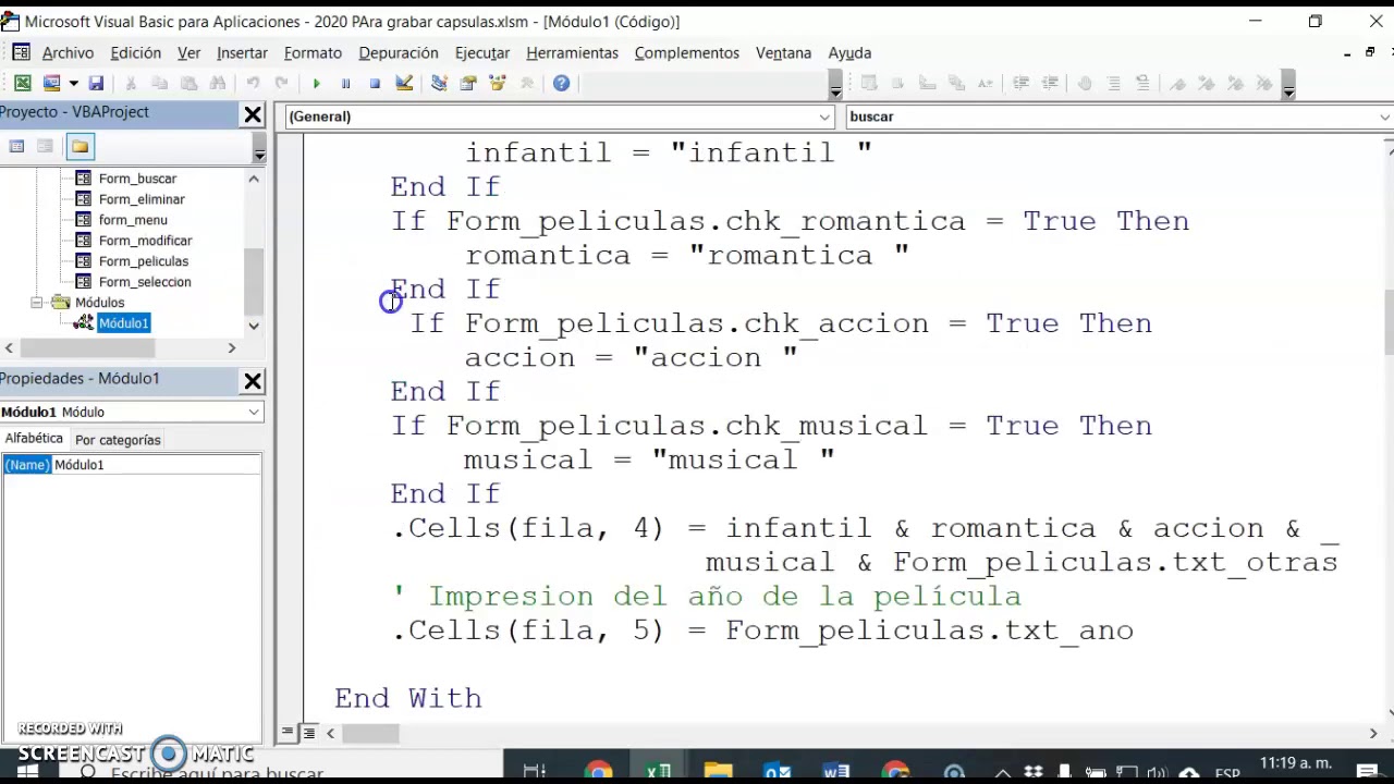 19.- Programa buscar a través de formularios - YouTube