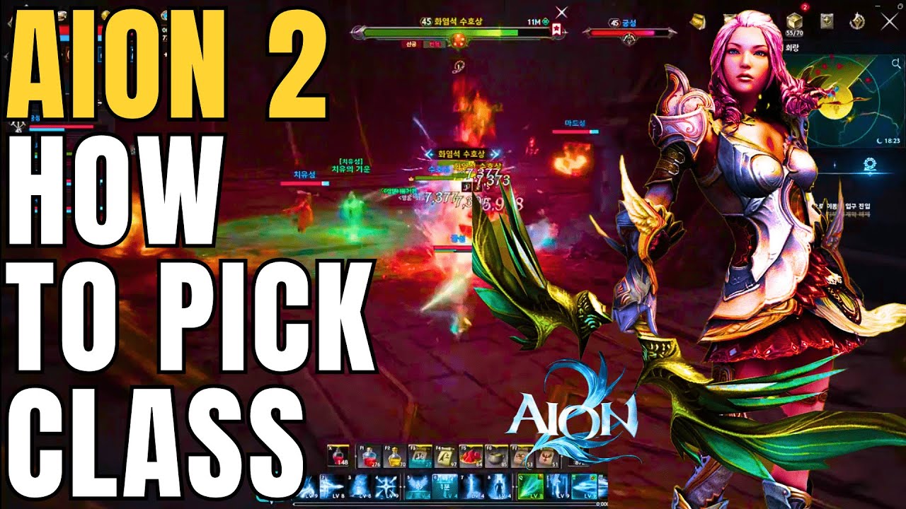 AION 2 How To Pick Your Class - 8 CLASSES Full Breakdown + Real ...
