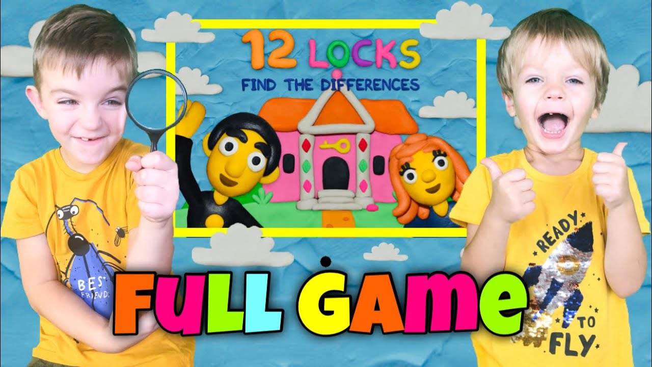 12 Locks Find The Differences FULL GAME - YouTube