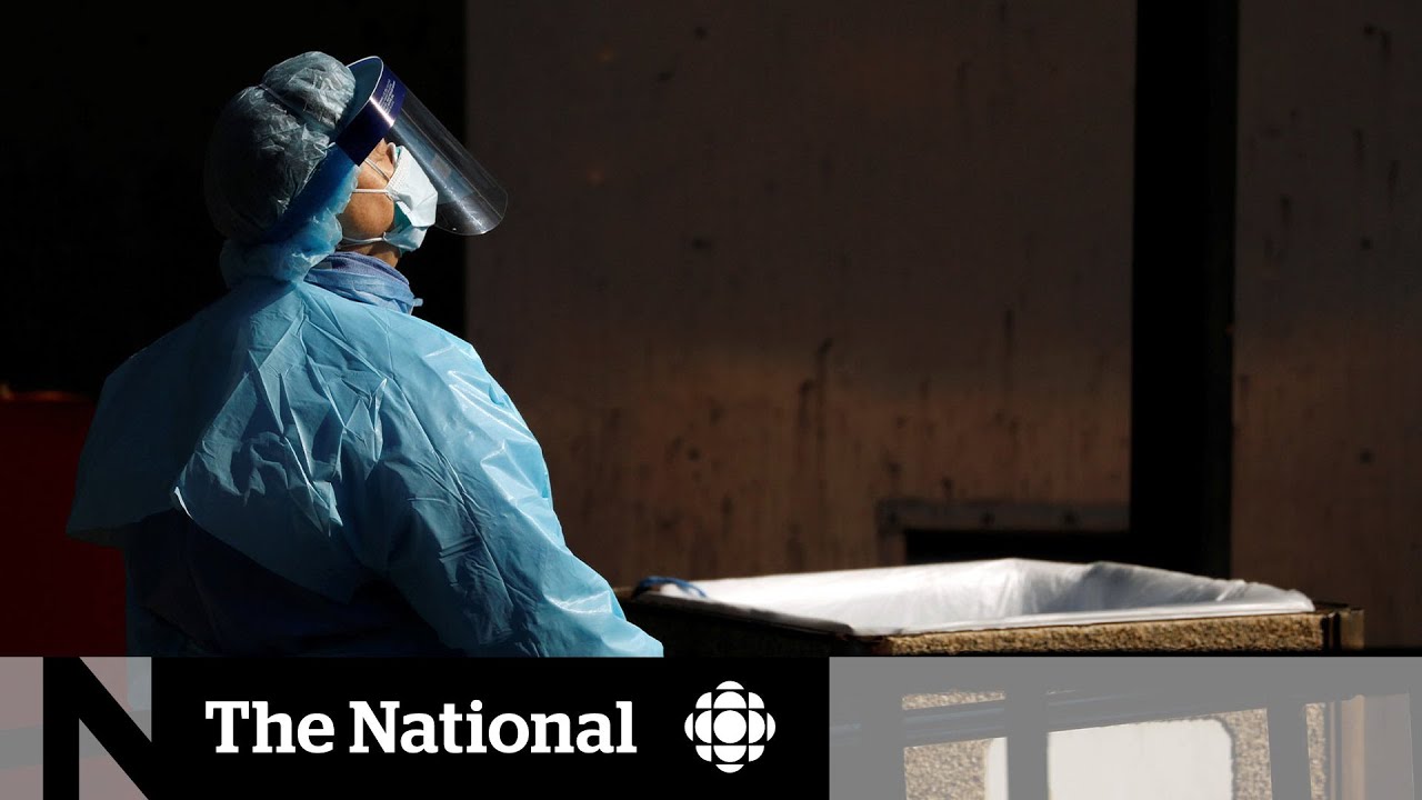 New York front-line doctor says COVID-19 crisis ‘like a war zone’ - YouTube