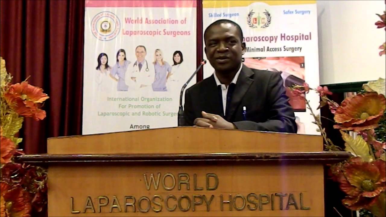 Dr. Aggrey Otieno Akula is giving the feedback about the World ...