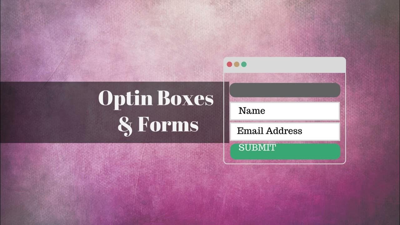 How to create optin boxes and forms in GHL (High Level) - YouTube