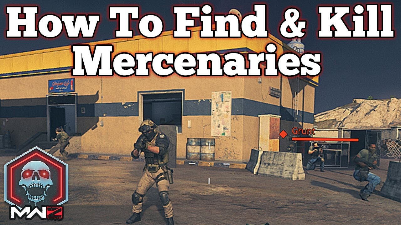 How To Find & Kill Mercenaries In MWZ (Guide) - YouTube