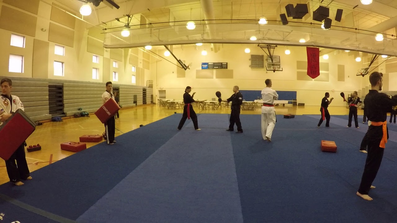 8 Jump Spinning Back kick - YouTube