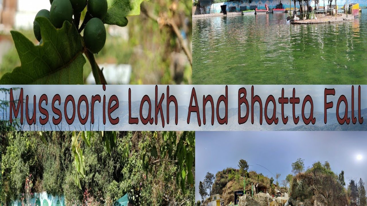 DAY-3 MUSSOORIE LAKE AND BHATTA WATERFALL - YouTube