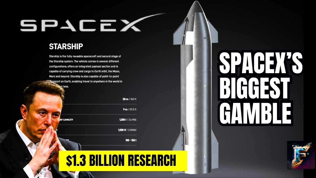 Why Starship is SpaceX's Biggest Risk - The Financials of Space - YouTube
