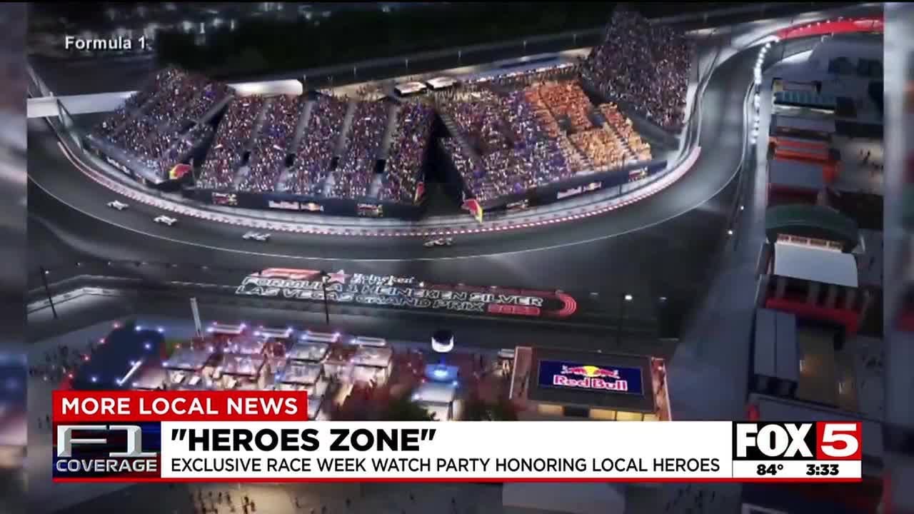 ‘Heroes Zone’ F1 Las Vegas Grand Prix watch party - YouTube