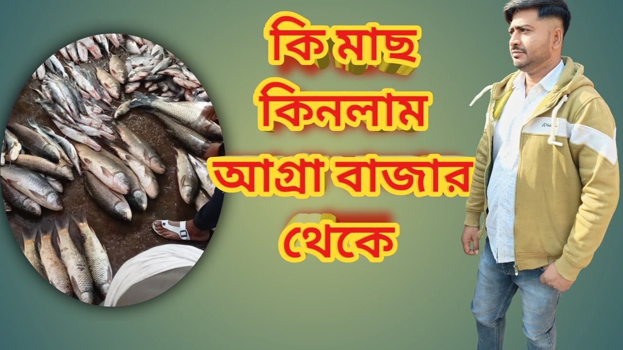 agra fish market - YouTube