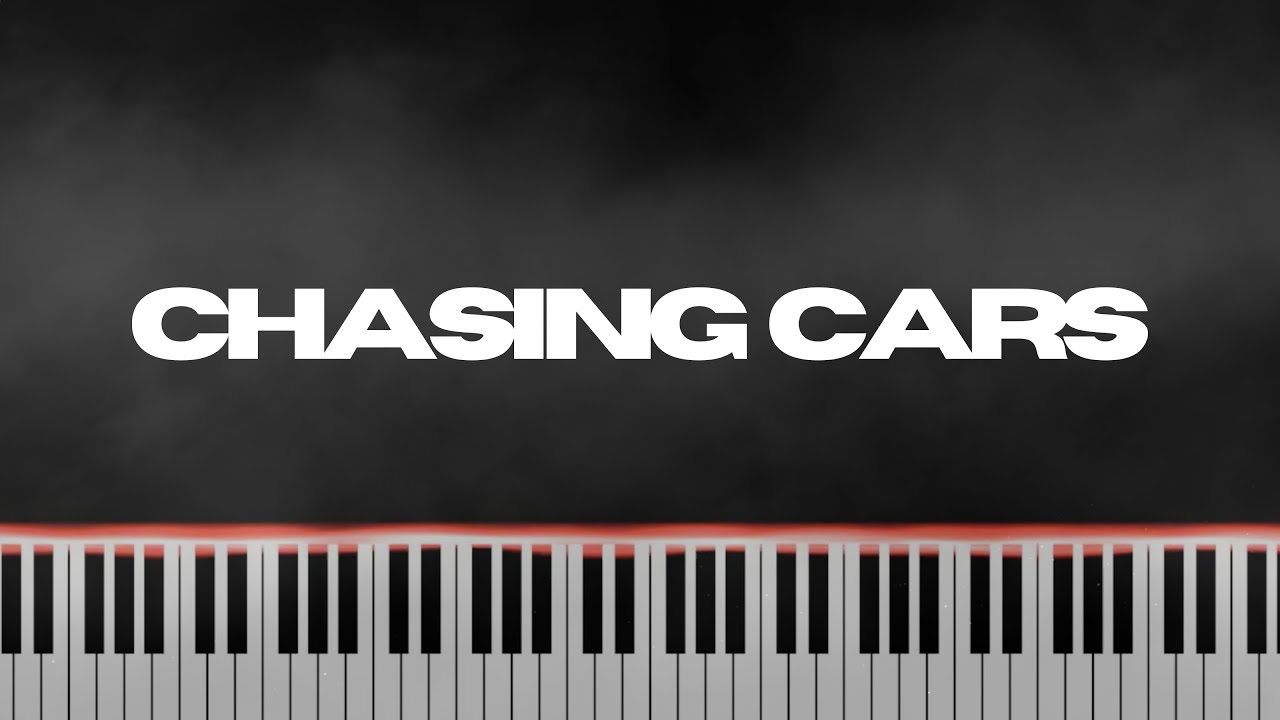 Snow Patrol | Chasing Cars Piano Instrumental Cover Tutorial by ...
