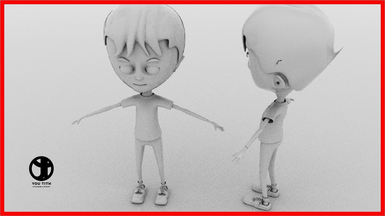 Maya Tutorial | How To Modeling Character ( Boy) | Part-07 - YouTube