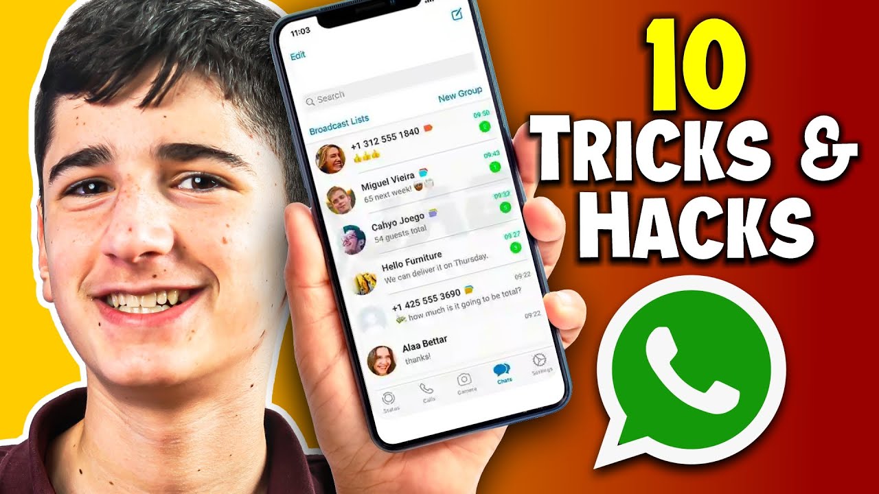 Top 10 Secret WhatsApp Tricks & Hacks 2024 - YouTube
