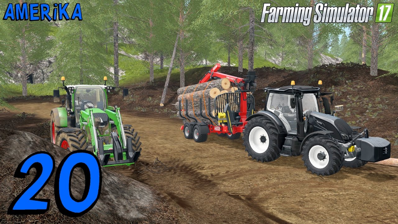 Farming Simulator 2017 | Amerika E20 | I "grandi" guadagni del legname ...
