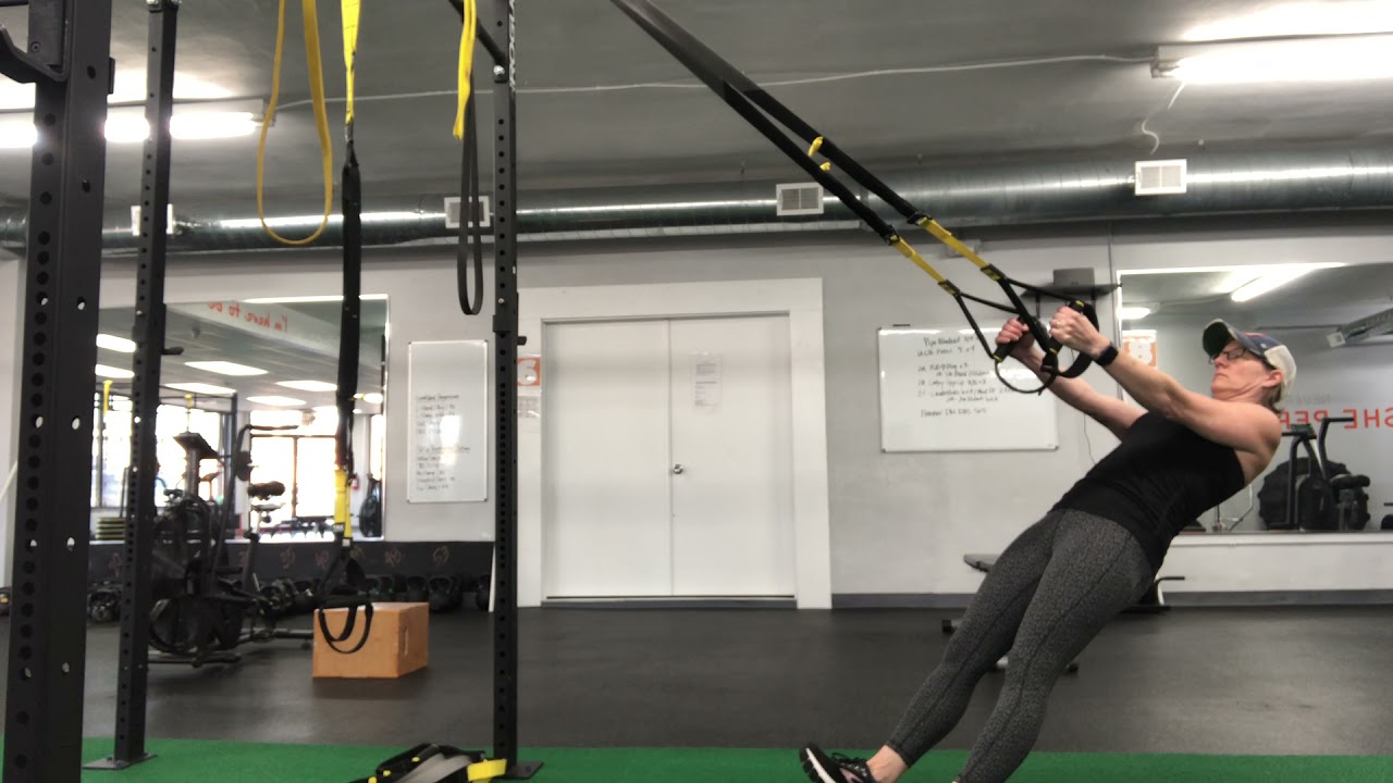 TRX Muscle up - YouTube