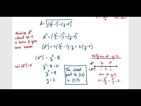 Chapter 4.7 - Optimization Problems - YouTube