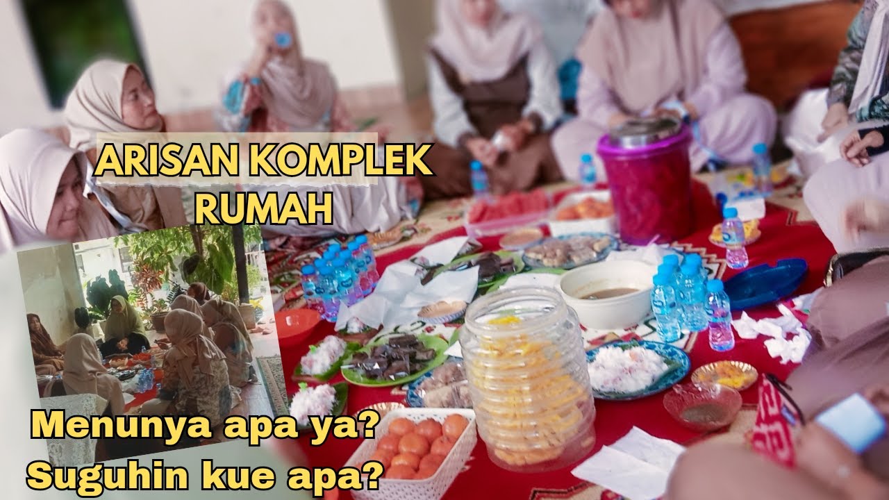 Menu hidangan Arisan - Jadi tuan rumah arisan RT di komplek - Menu ...