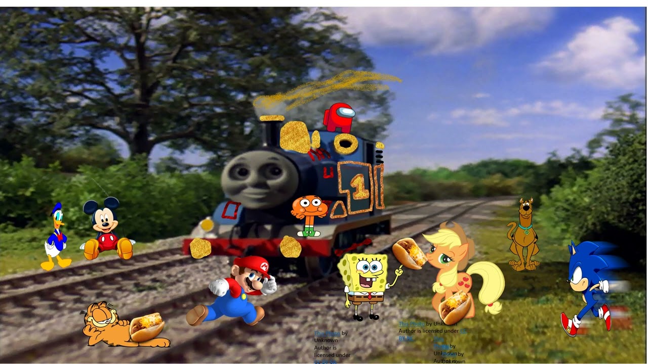 tatmr thomas with his friends going to find trainfan brony the red tank ...