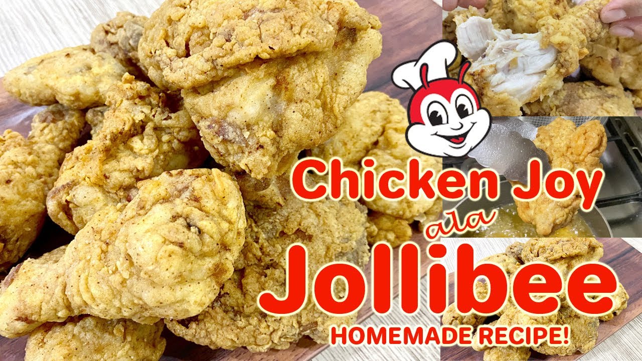 JOLLIBEE CHICKEN JOY RECIPE | Chicken Joy ala Jollibee | HOW TO COOK ...