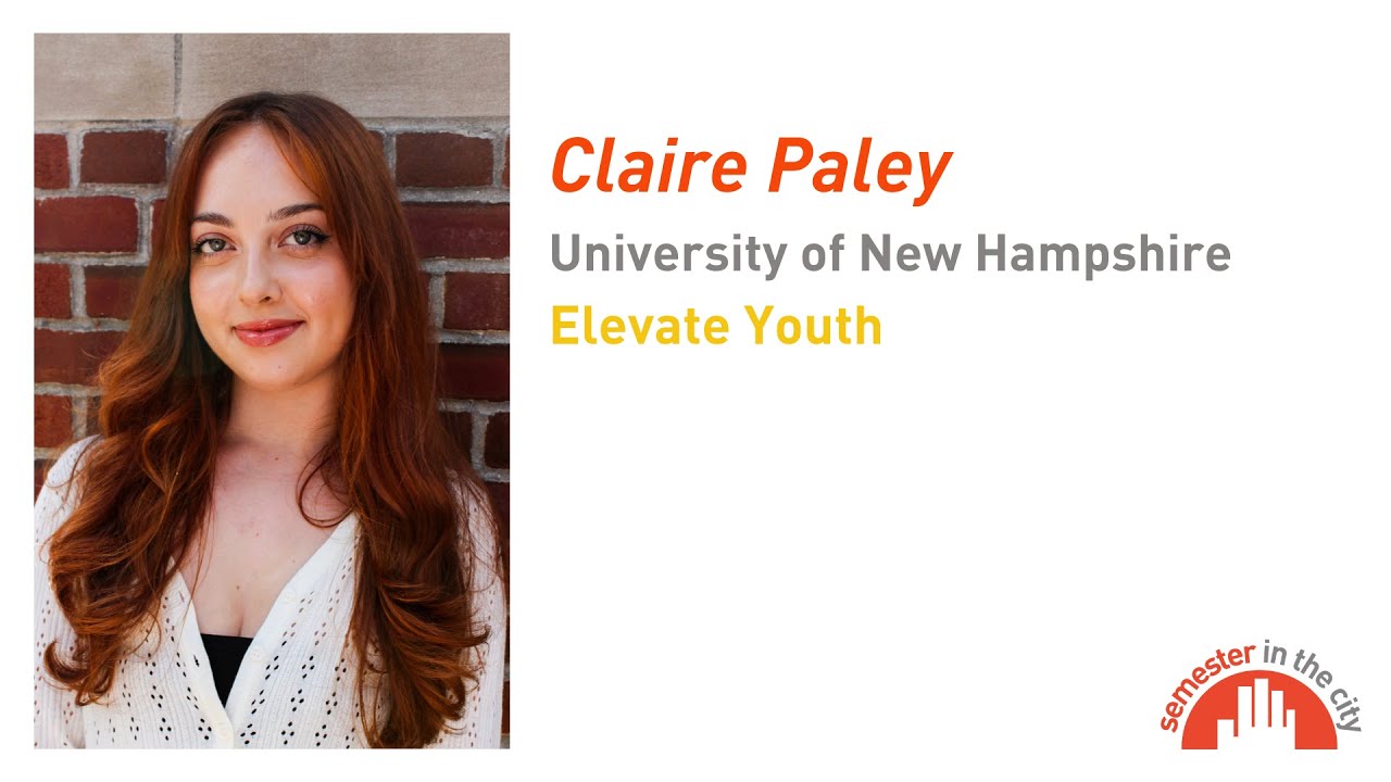 Claire Paley: Fall 2023 Showcase Speech (UNH) - YouTube