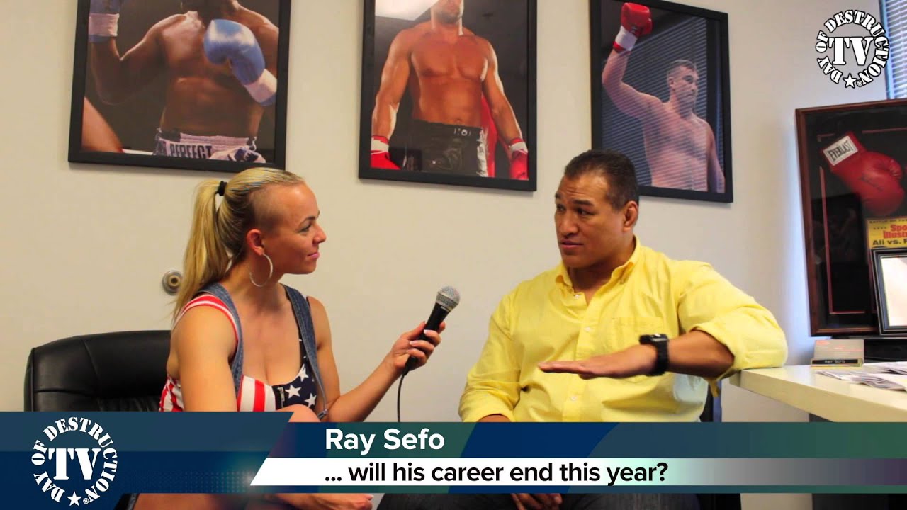 Ray Sefo - Interview about his total fighting career - YouTube