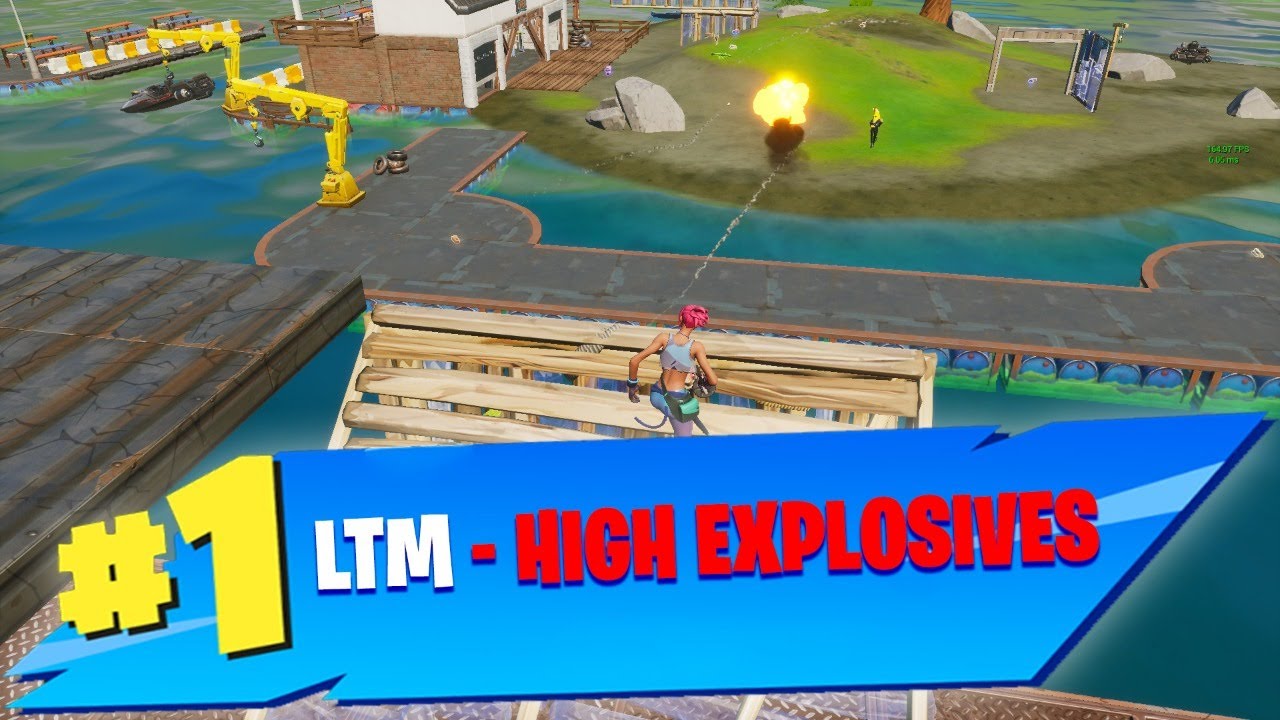 Fortnite - LTM HIGH EXPLOSIVES - YouTube