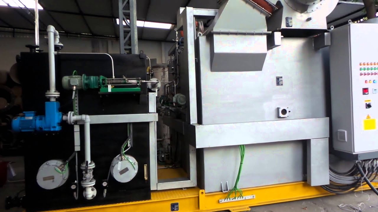 2400 KW Marine incinerator - YouTube