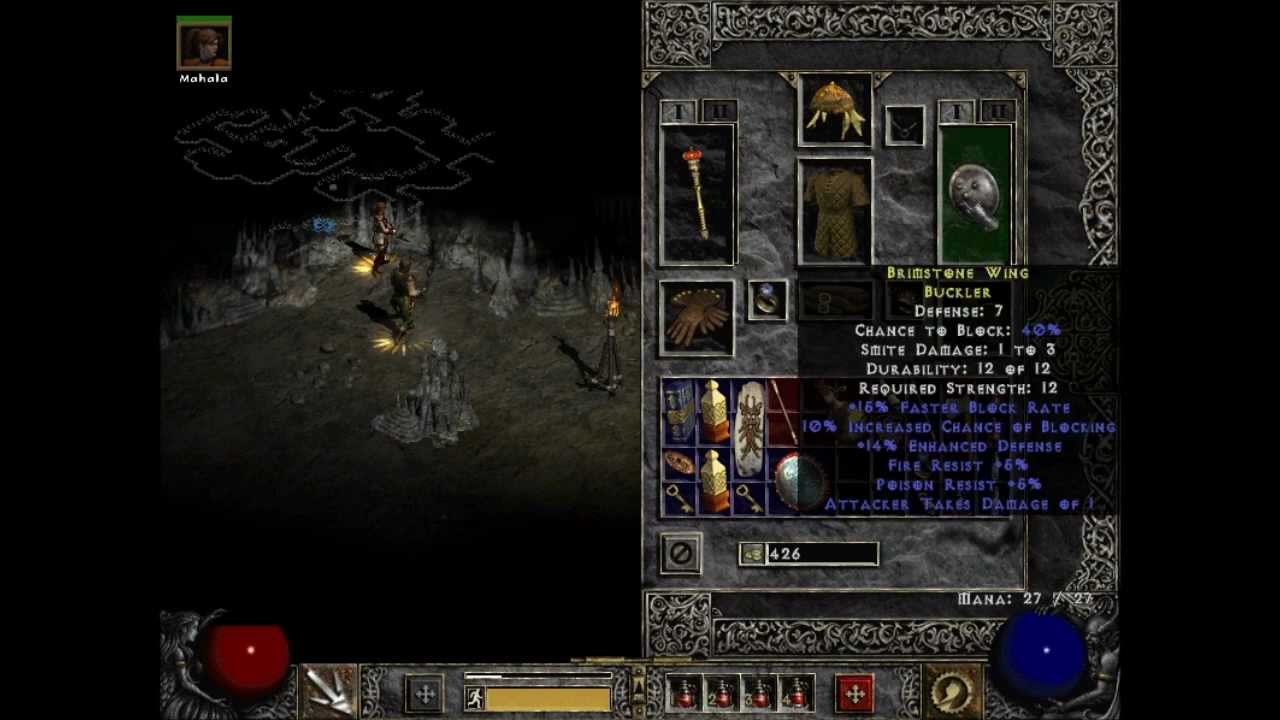 Let's Play Diablo II Part 7 - The Secrets of Stamina - YouTube