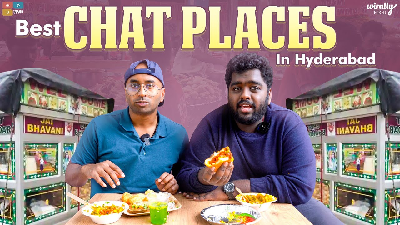 Best chat places in Hyderabad || Wirally Food || Tamada Media - YouTube