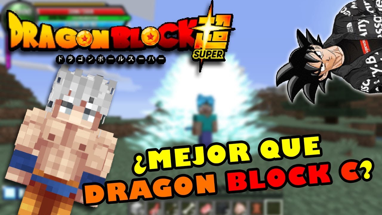 PROBANDO EL DRAGON BLOCK SUPER | MINECRAFT MODS - YouTube