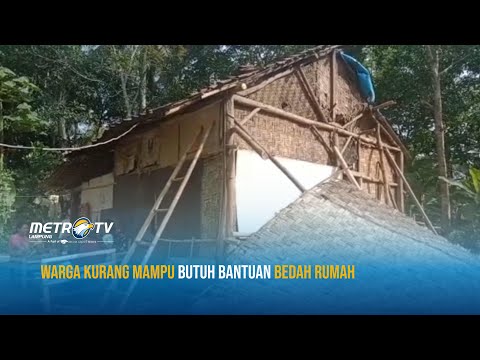 Warga Kurang Mampu Butuh Bantuan Bedah Rumah