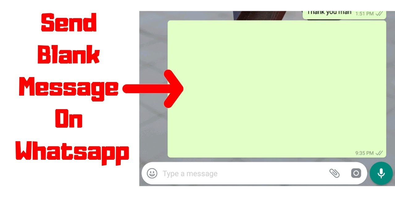 How To Send Blank Message On Whatsapp YouTube How To Send Blank Message On Whatsapp YouTube