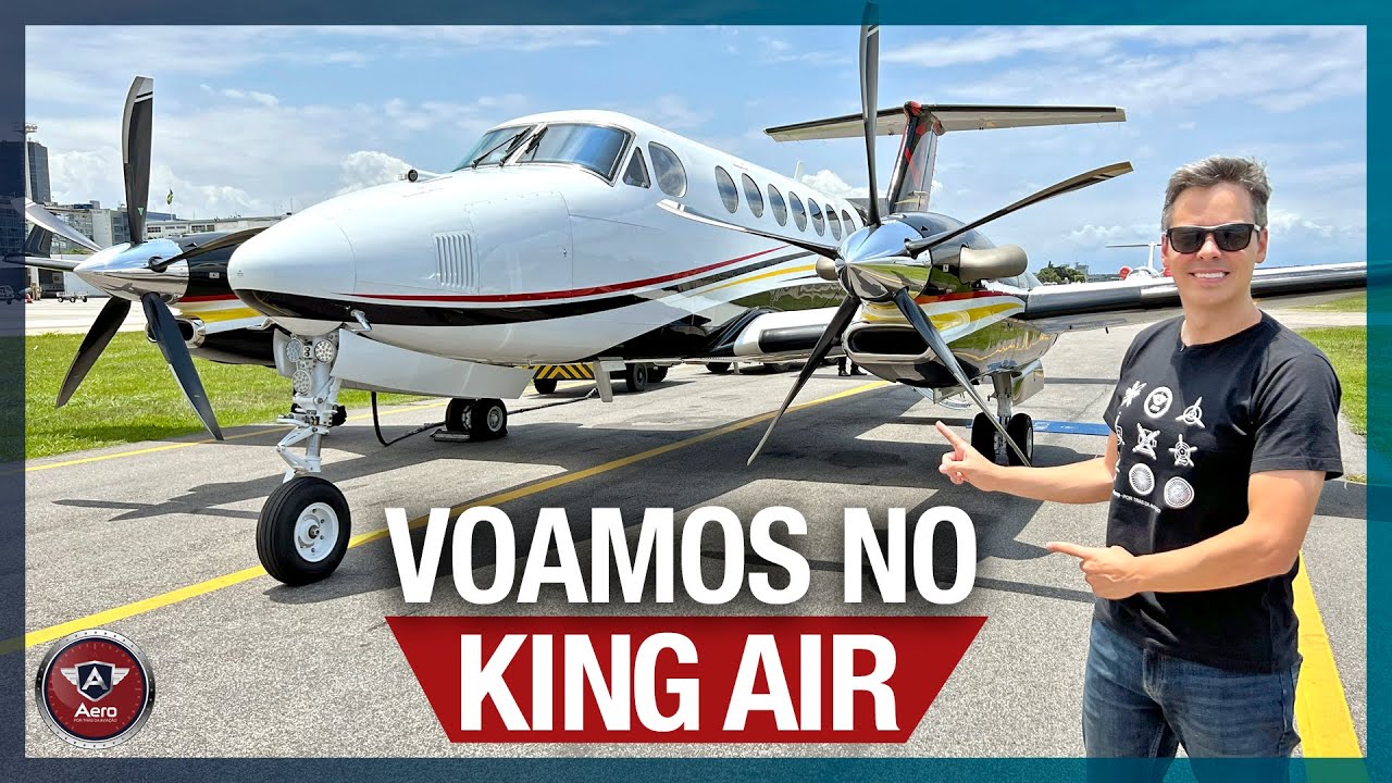 É seguro voar no KING AIR? Conheça esse incrível AVIÃO TURBOÉLICE - YouTube