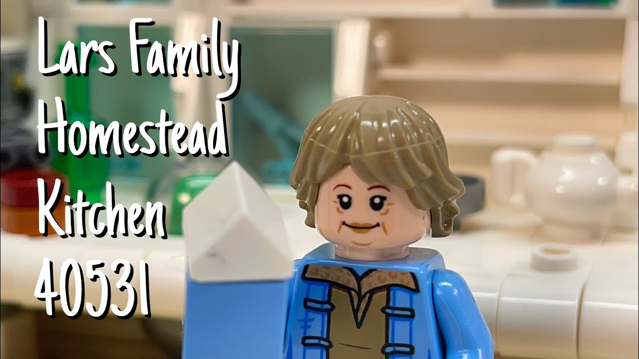 Lars Family Homestead Kitchen Unboxing and Speed Build Lego Star Wars ...