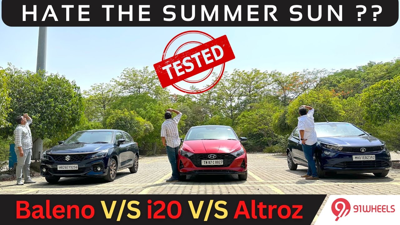 Exclusive A/C Test of Premium Hatchbacks || Which Has The Best AC ...
