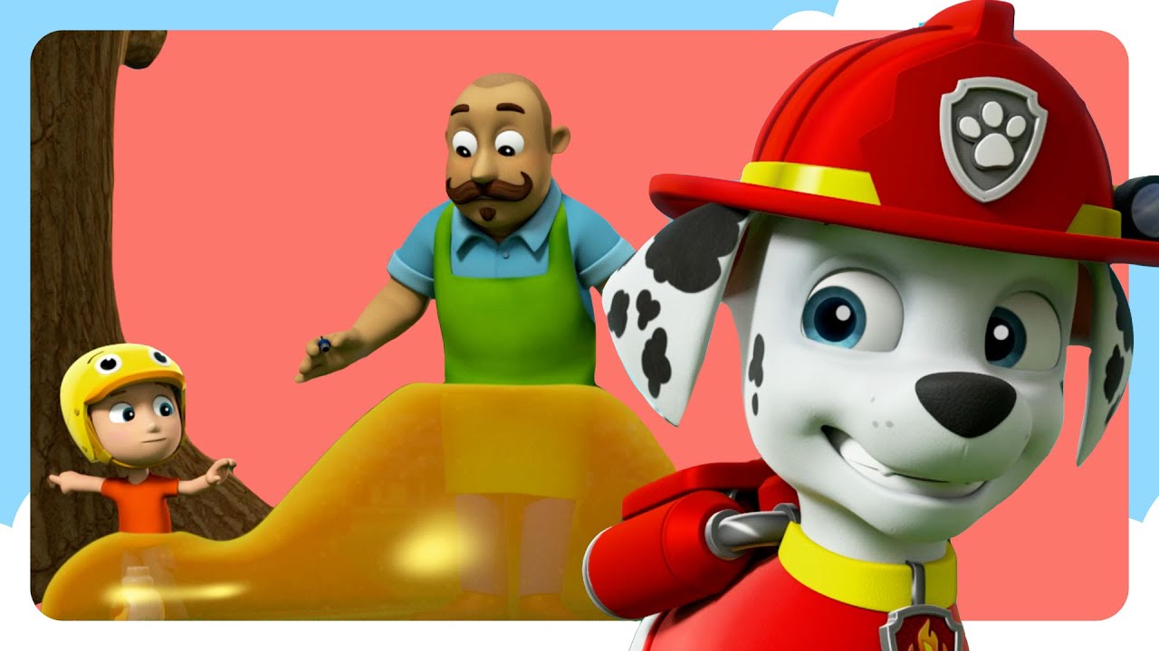Marshall Stops a Syrup Spill and MORE | PAW Patrol | Cartoons for Kids ...