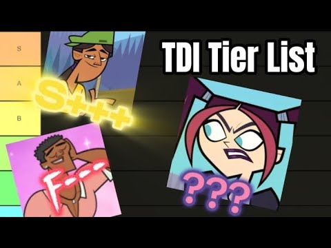 TDI Reboot Character Tier List based on feelings (1K Sub Special🎉 ...