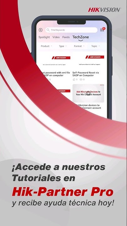 Hik-Partner PRO 📚👨‍🏫 Conoce la función de tutoriales y descarga la APP. ¡Hazte un experto ...