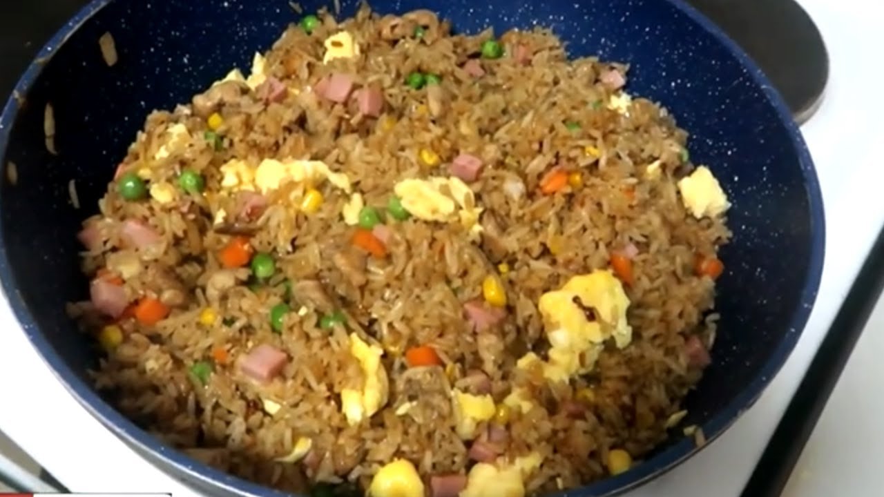 CHESKA'S BEST EVER HOME MADE FRIED RICE - YouTube