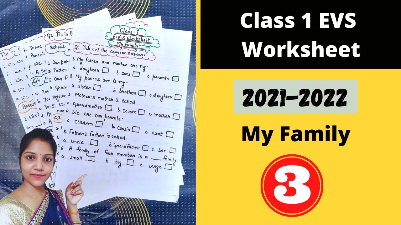 Class 1 EVS My Family Class 1 EVS My Family Worksheet class-1-evs-my-family-class-1-evs-my-family-worksheet